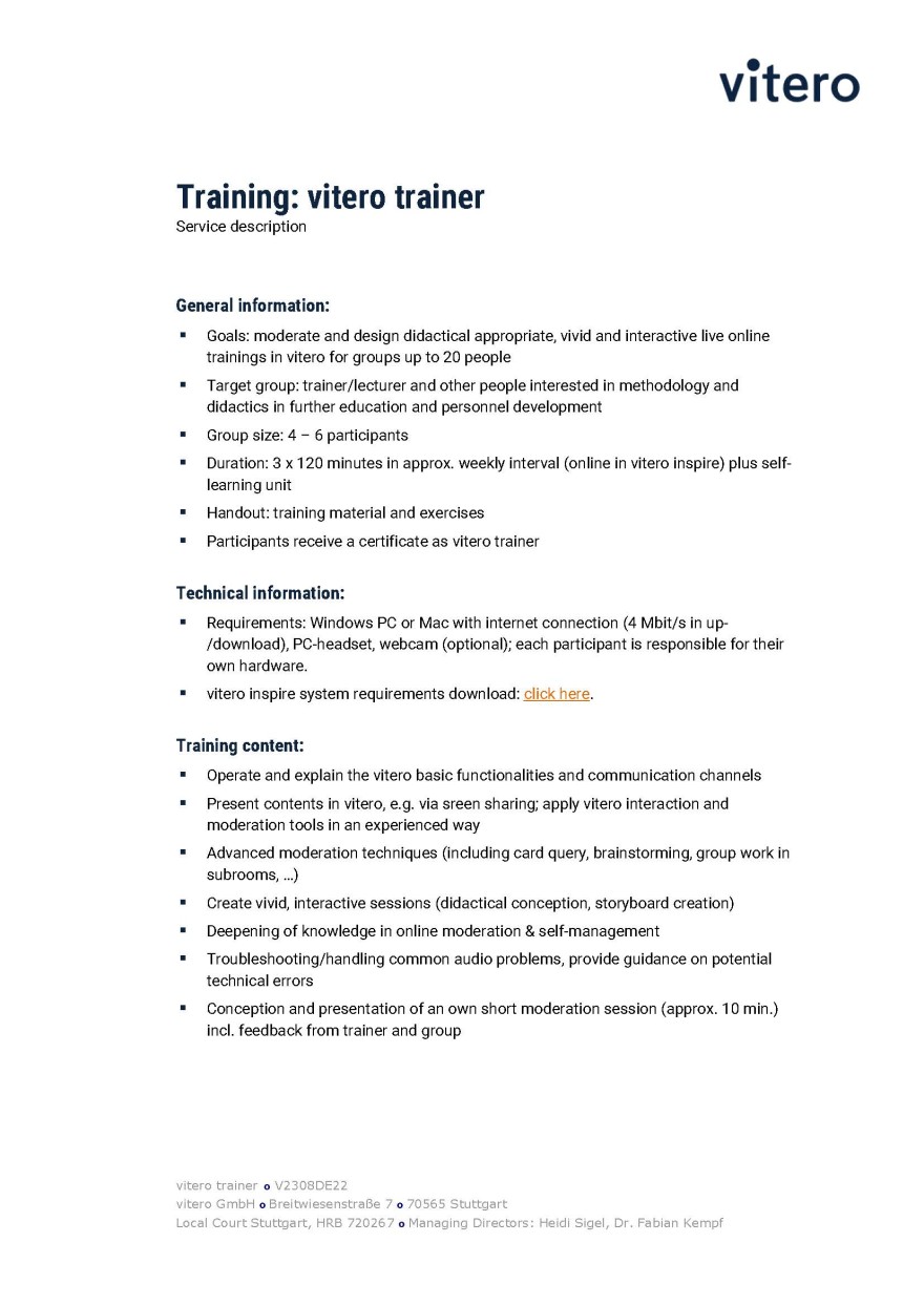 vitero Downloads: Free PDF documents | vitero